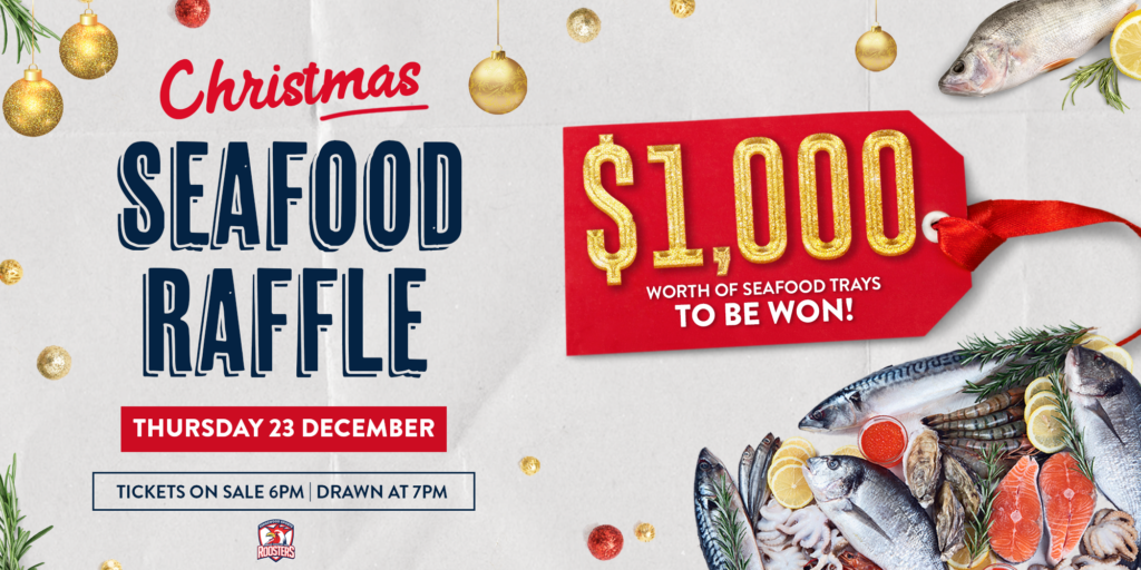 Christmas Seafood Raffle | Easts Kingswood