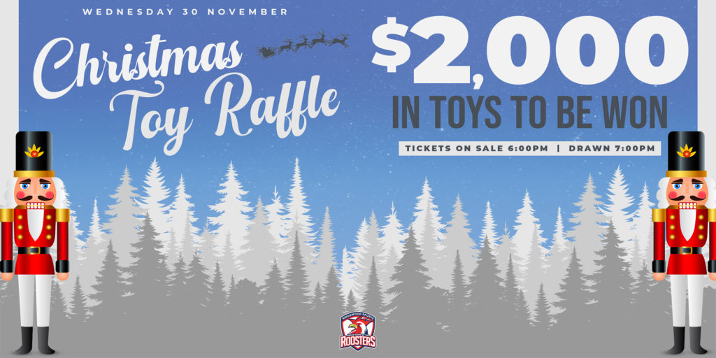 Christmas Toy Raffle | Easts Kingswood