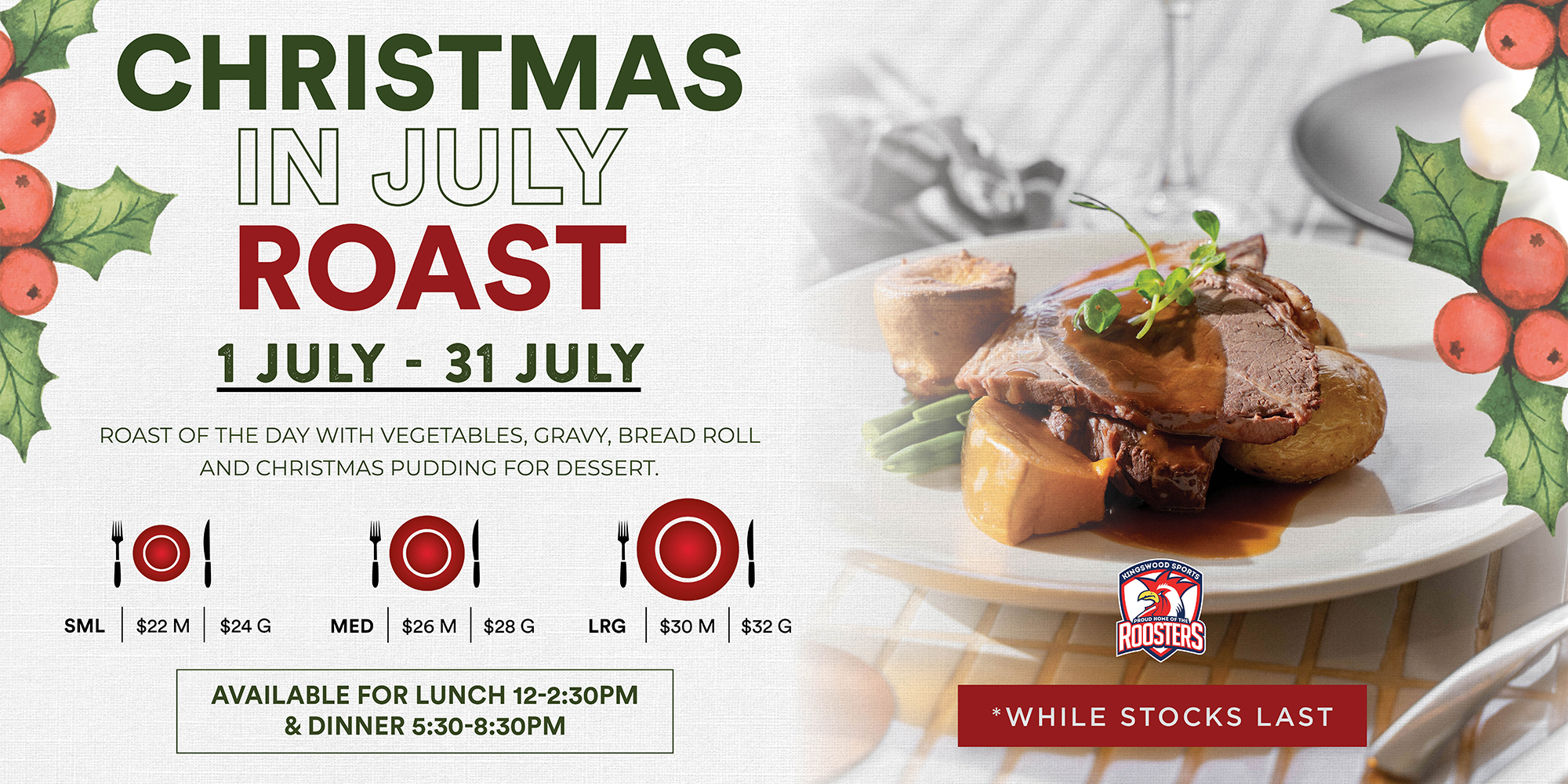 Food Specials | Easts Kingswood